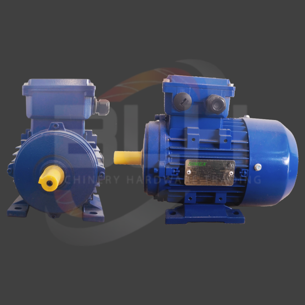 Supply SIMEX Three-Phase B5 Induction Motor - BLH Machinery Hardware ...